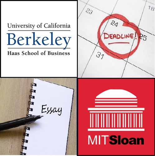 MIT and Berkeley Published MBA Deadlines and Essay Topics
